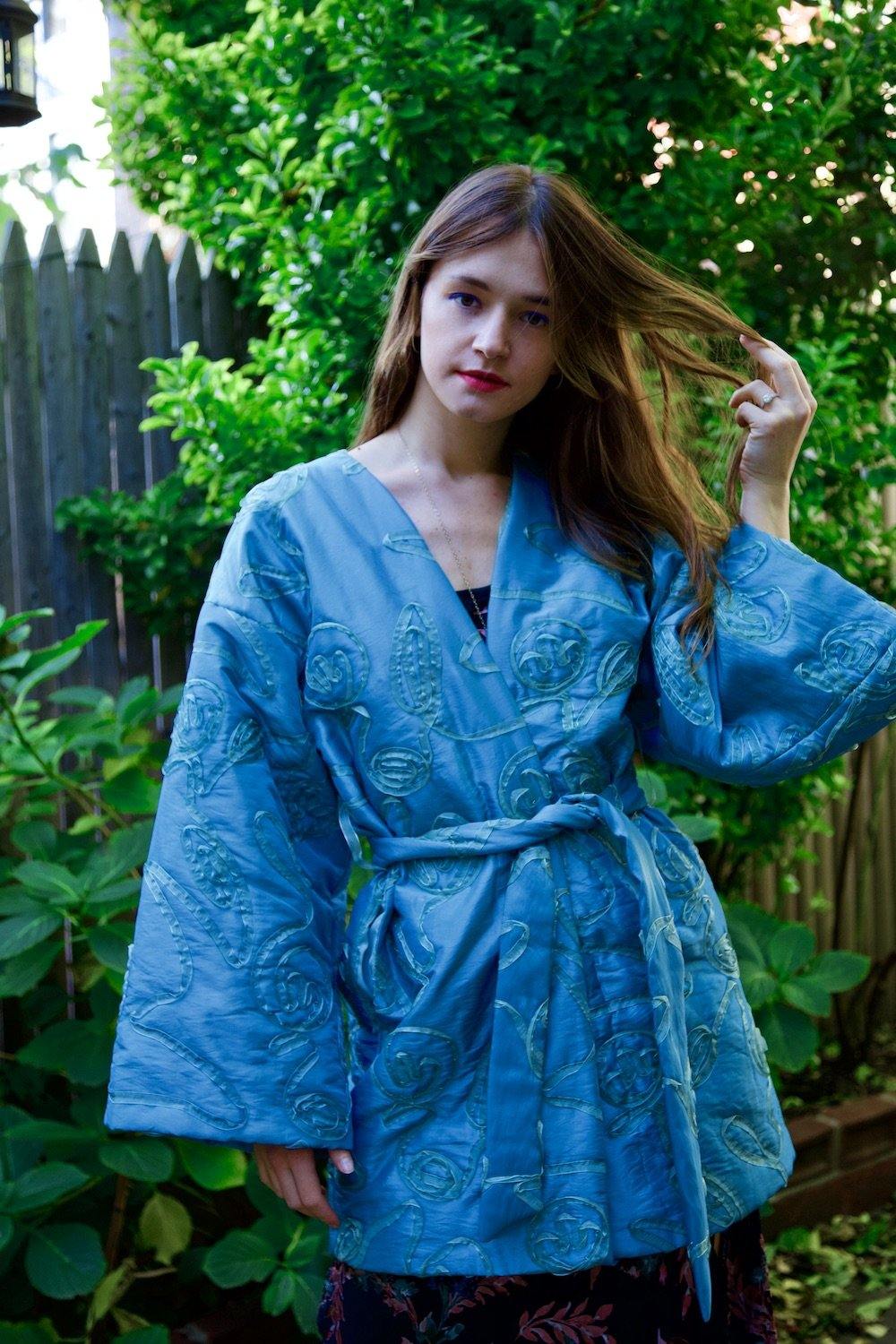 Sky Blue Kimono